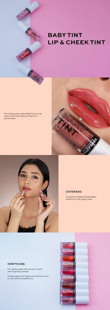Buy Makeup Revolution Baby Tint Lip & Cheek Tint Coral Online at Best ...
