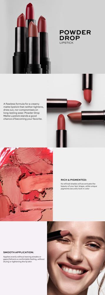 Buy LAMEL Powder Drop Long Lasting Matte Lipstick, 404 Rosewood Online ...