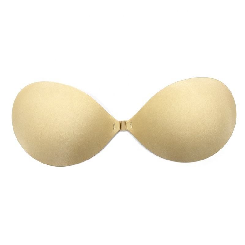 Sajiero Women's Round Strapless Bra, Silicone, Adjustable Drawstring ...