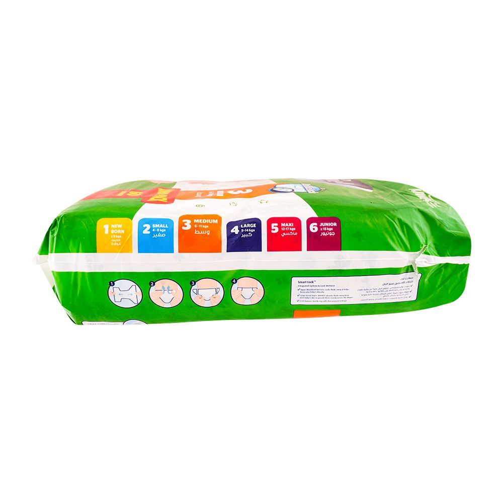 Purchase Fine Baby Diapers, Medium, No. 3, 6-11kg, Jumbo Pack, 60-Pack ...