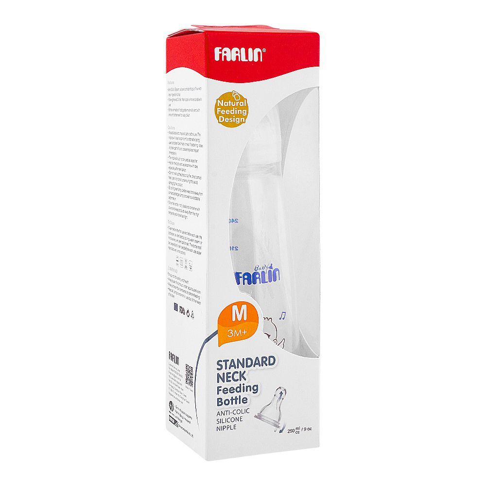 Order Farlin Anti-Colic Standard Neck Feeding Bottle, 250ml, TOP-747 ...