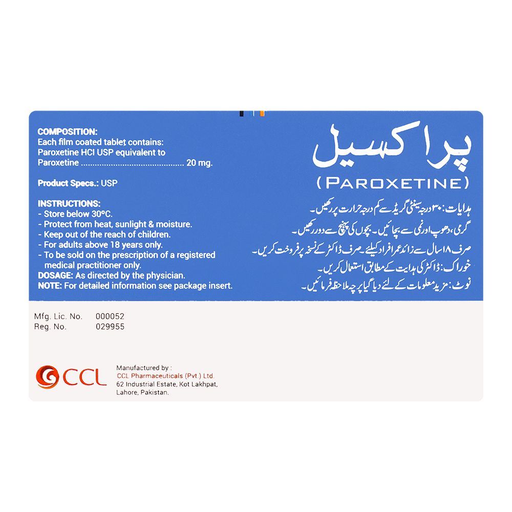 Purchase CCL Pharmaceuticals Paraxyl Tablet, 20mg, 10-Pack Online at ...