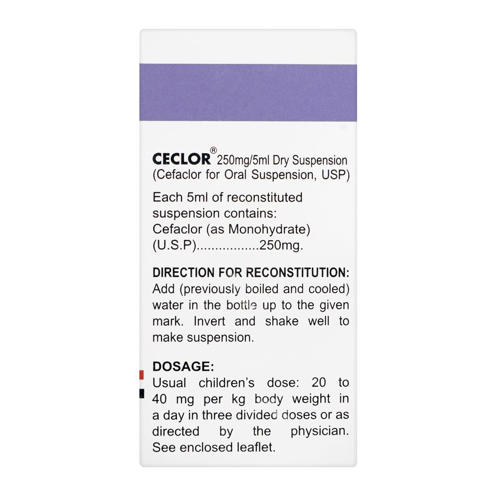 Order AGP Pharma Ceclor Suspension, 250mg/5ml, 60ml Online at Special ...