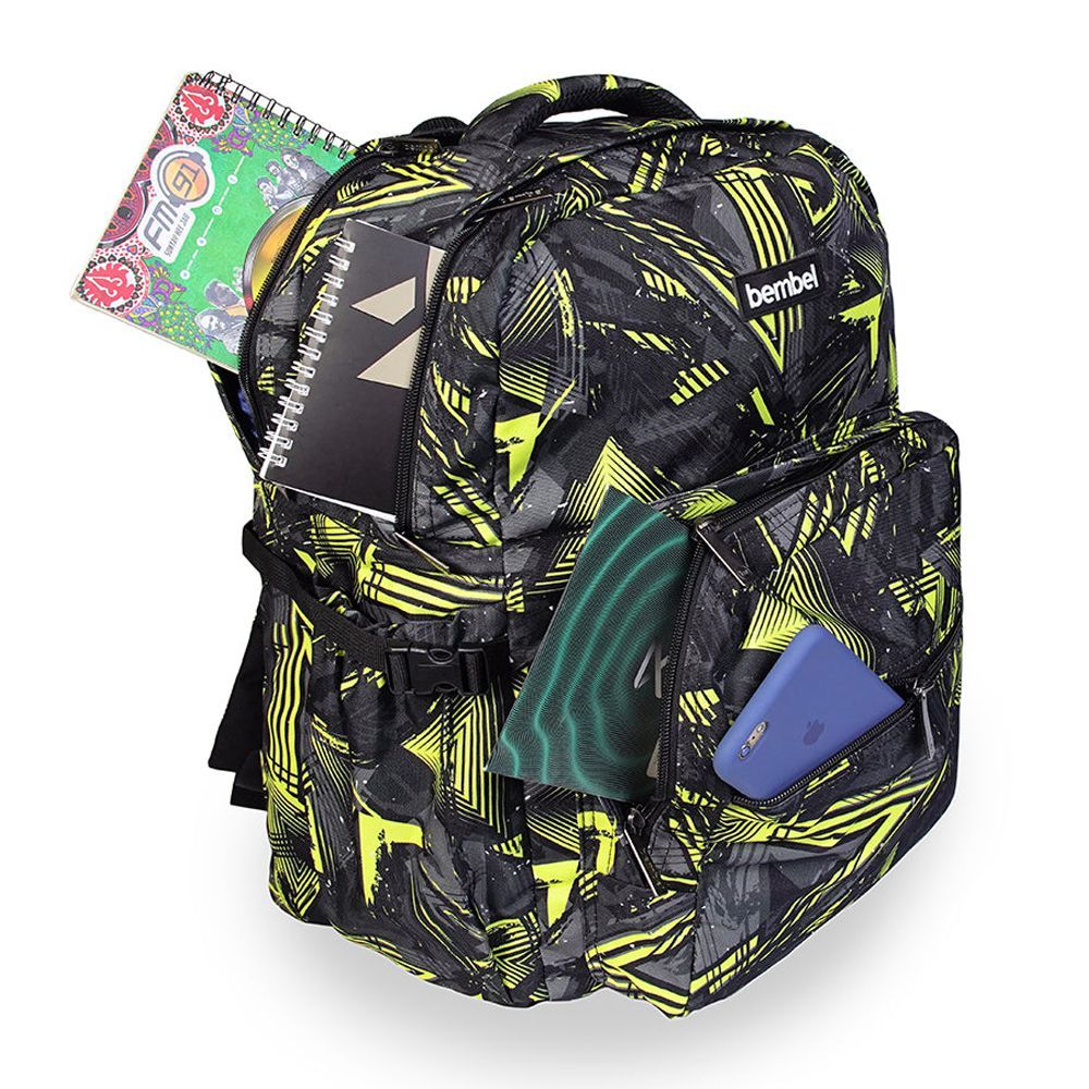 Bembel 18 Inch School Backpack, For 5-8 Grade, 37 Liters, Abstract 2.0 ...
