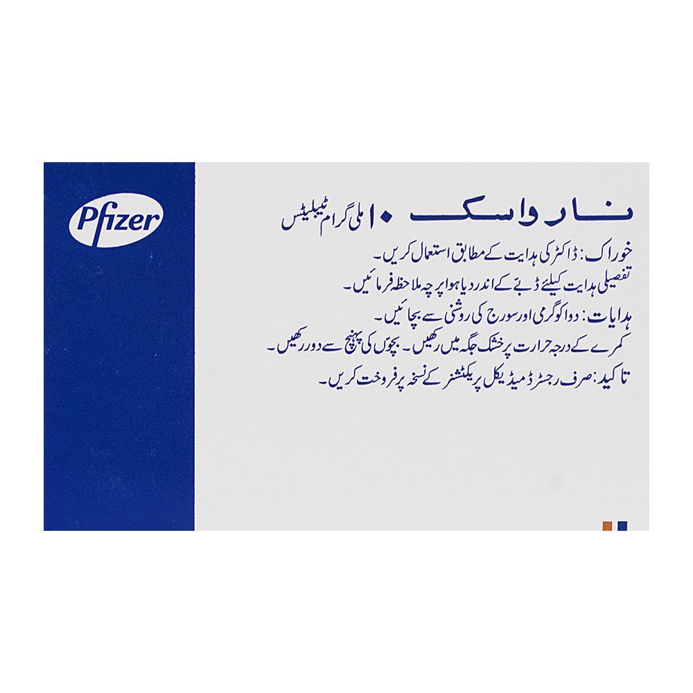 Buy Pfizer Norvasc Tablet, 10mg, 1-Strip Online at Best Price in ...