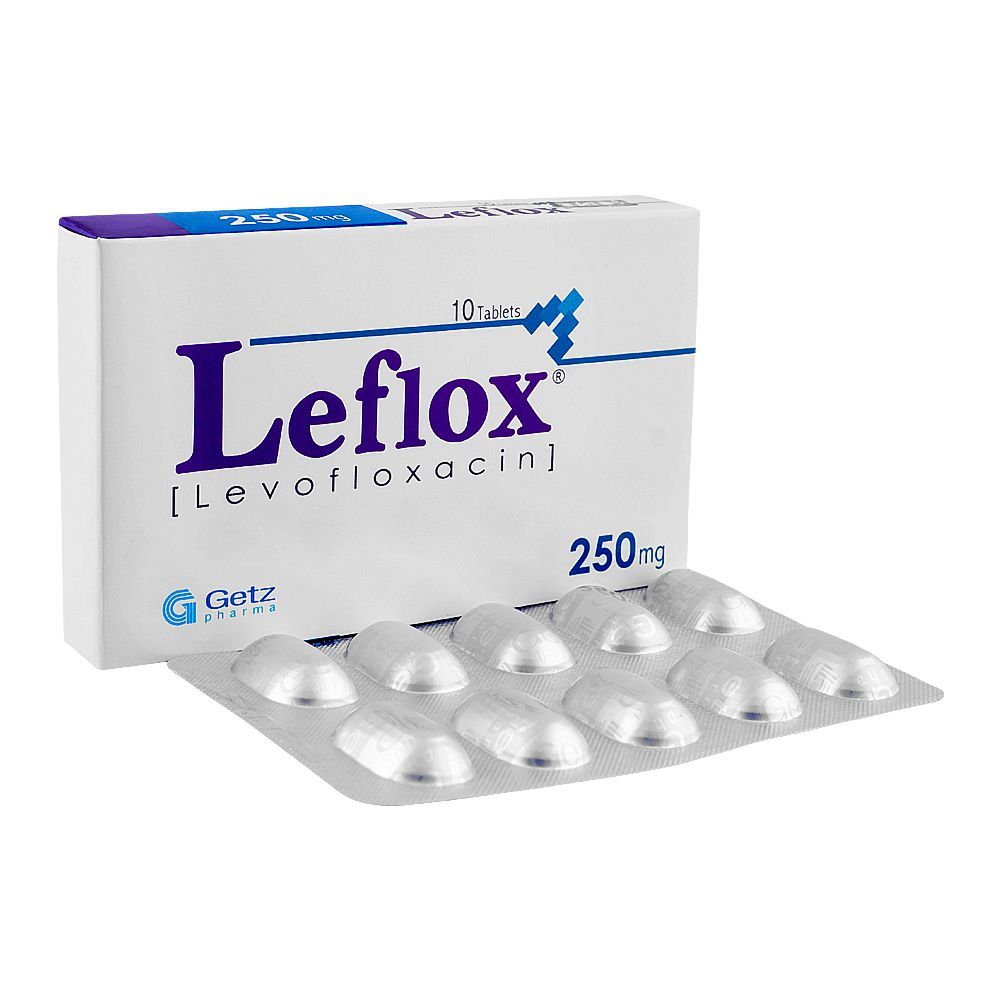 Buy Getz Pharma Leflox Tablet, 250mg, 10-Pack Online at Best Price in ...