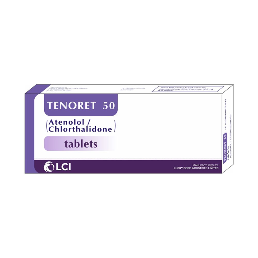 Buy ICI Pakistan Tenoret Tablet, 50mg, 14-Pack Online at Special Price ...