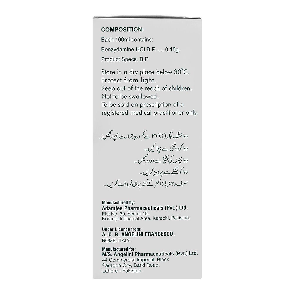Order Adamjee Pharmaceuticals Benzirin Oral Rinse, 240ml Online at ...