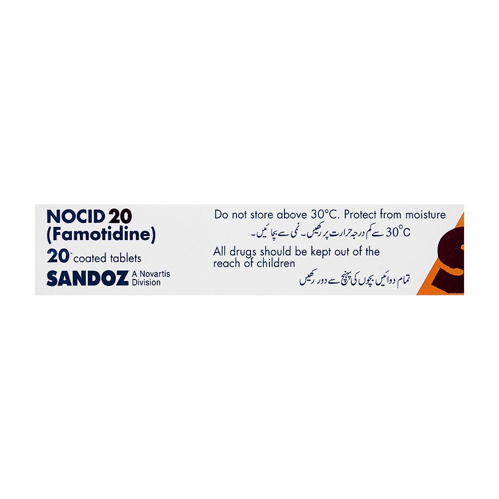 Buy Novartis Pharmaceuticals Nocid Tablet, 20mg, 20-Pack Online at ...