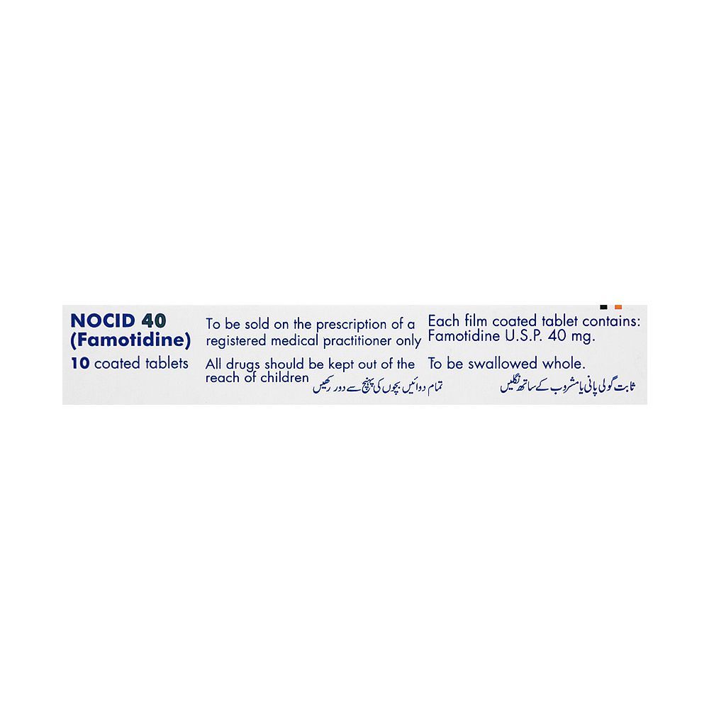 Purchase Novartis Pharmaceuticals Nocid Tablet, 40mg, 10-Pack Online at ...