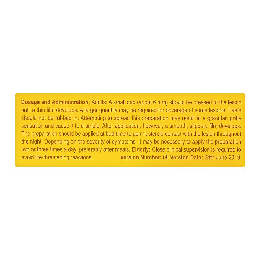 Buy GSK Kenalog In Orabase Ointment, 10g Online at Best Price in ...