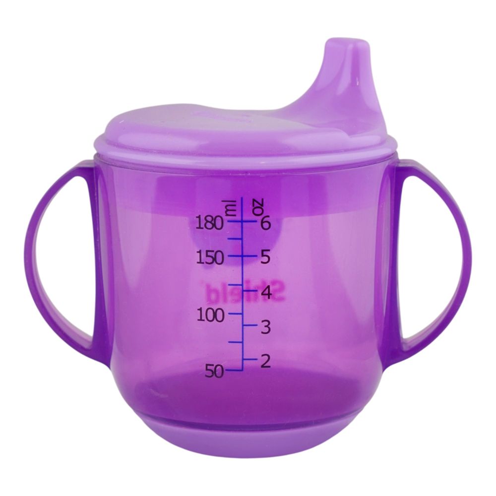 Shield Baby Non-Spill Training Cup, For 12+ Months, 180ml, Assorted Colour