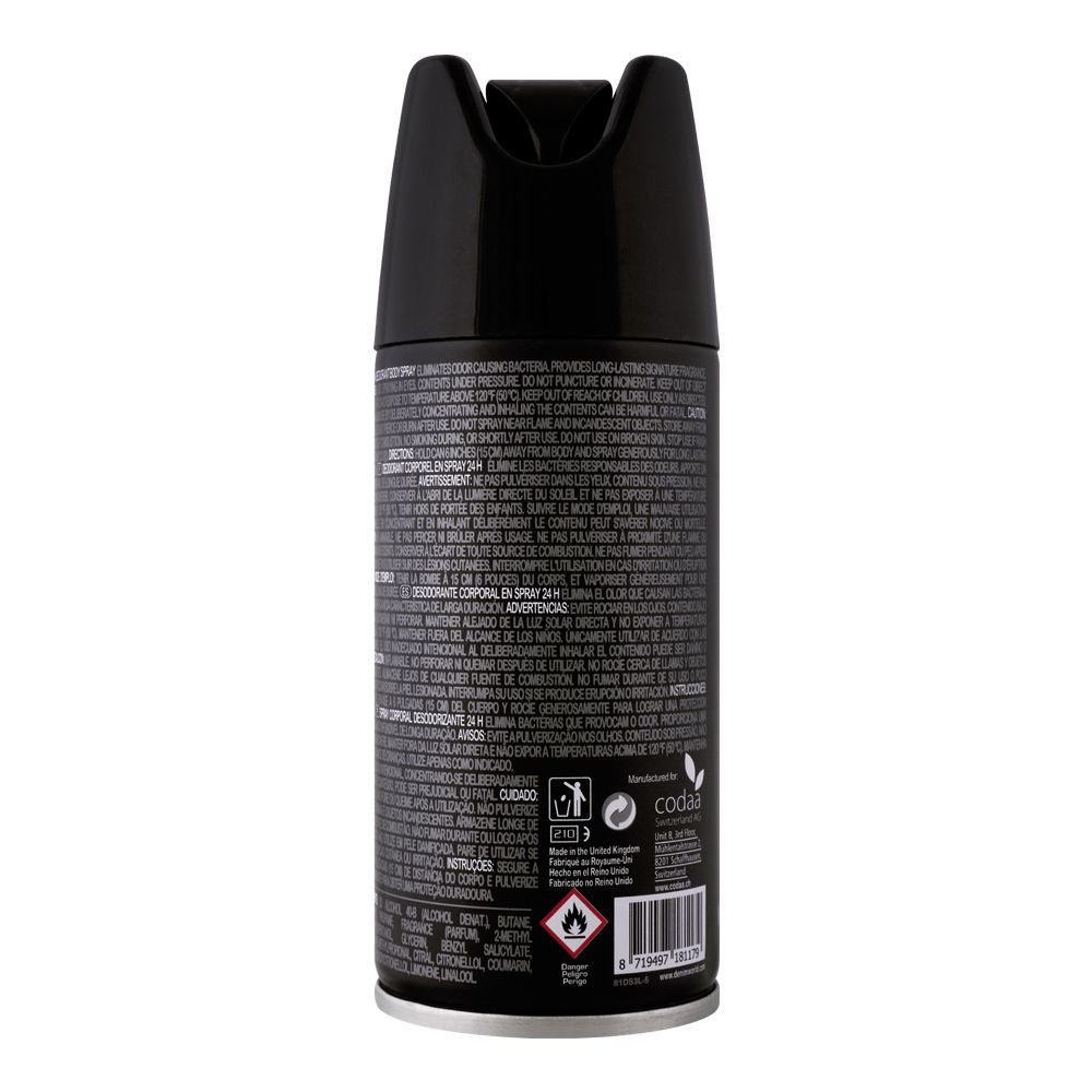 Purchase Denim Black Deodorant Body Spray, For Men, 150ml Online at ...