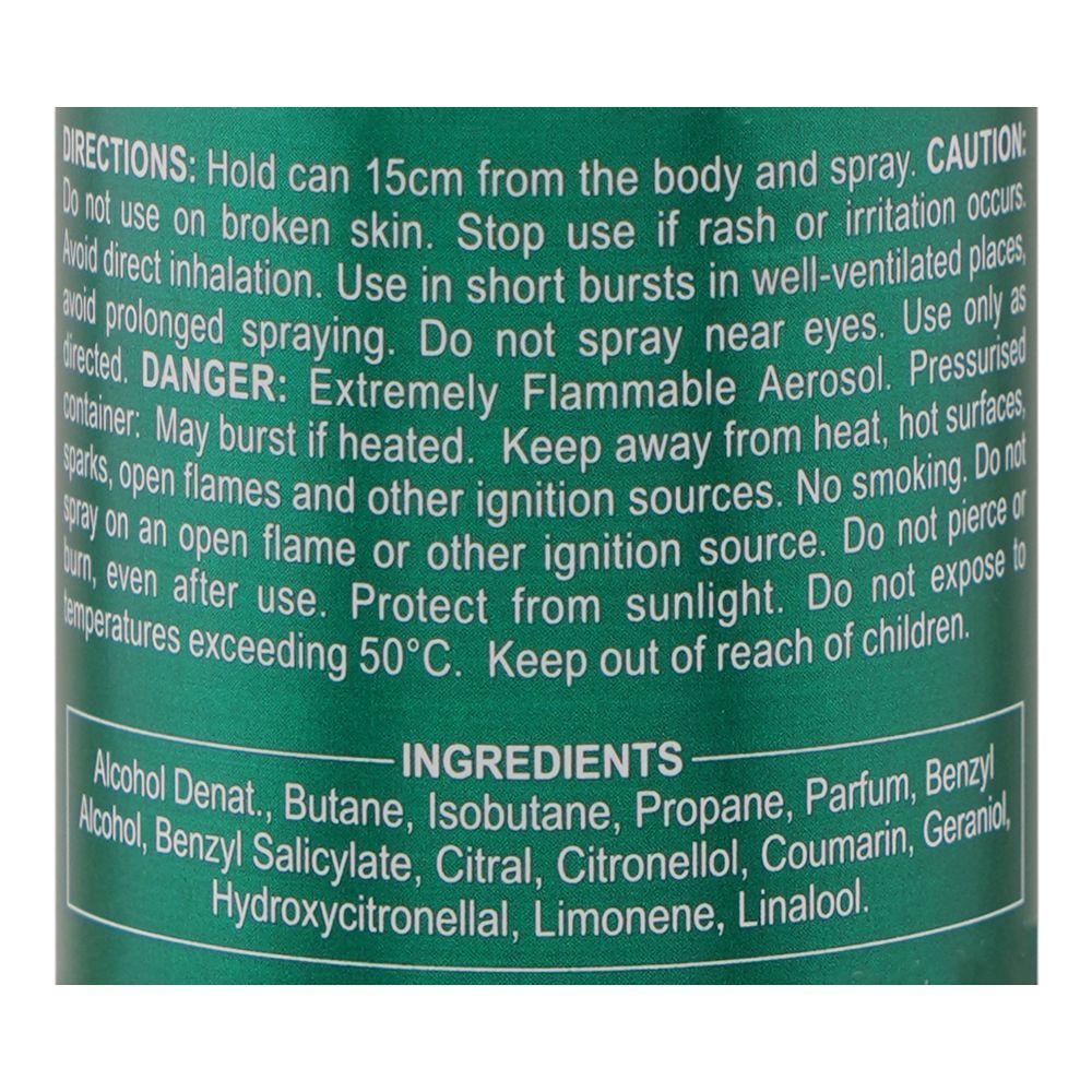 Brut Original Long-Lasting Efficacy Body Spray, For Men, 200ml