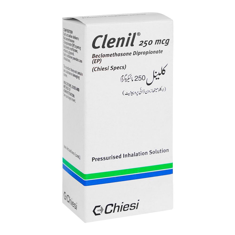 Buy Clenil Inhaler, 250Mcg Online at Best Price in Pakistan - Naheed.pk
