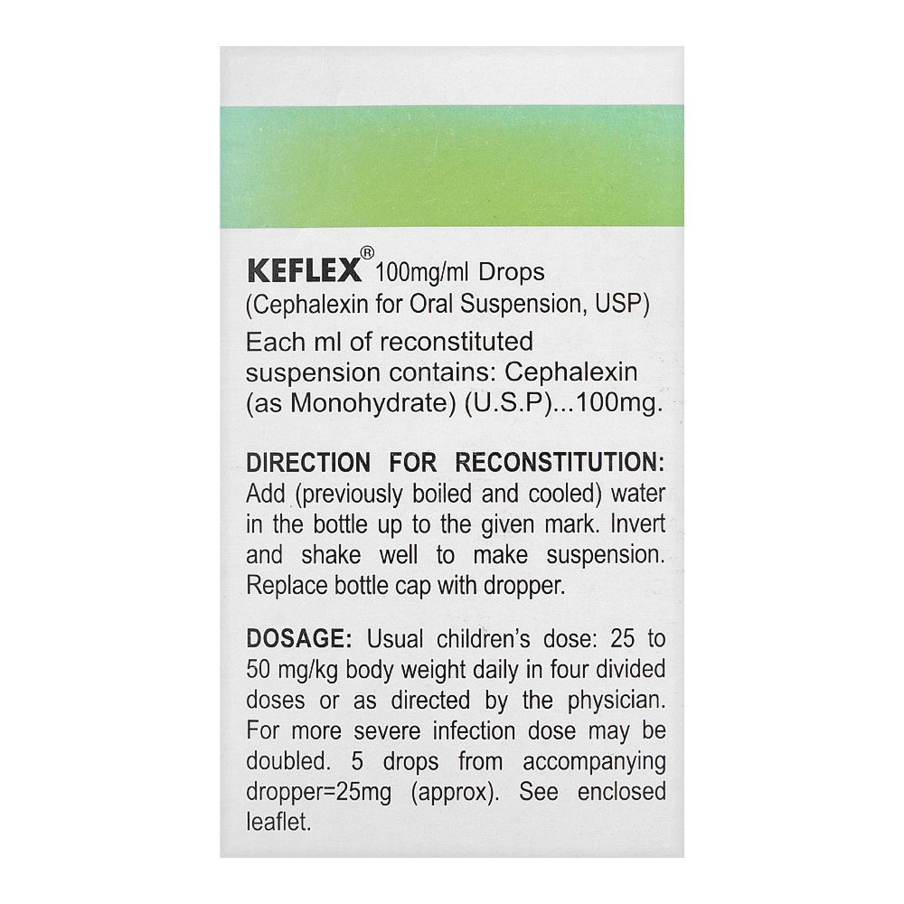 Order AGP Pharma Keflex Drops, 100mg/ml, 10ml Online at Best Price in ...