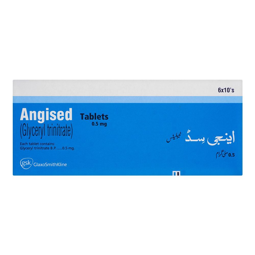 Buy GSK Angised Tablet, 0.5mg, 1-Strip Online at Special Price in ...