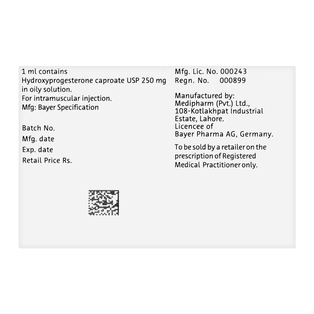 Order Bayer Pharmaceuticals Proluton Depot Ampule, 250mg, 3-Pack Online ...