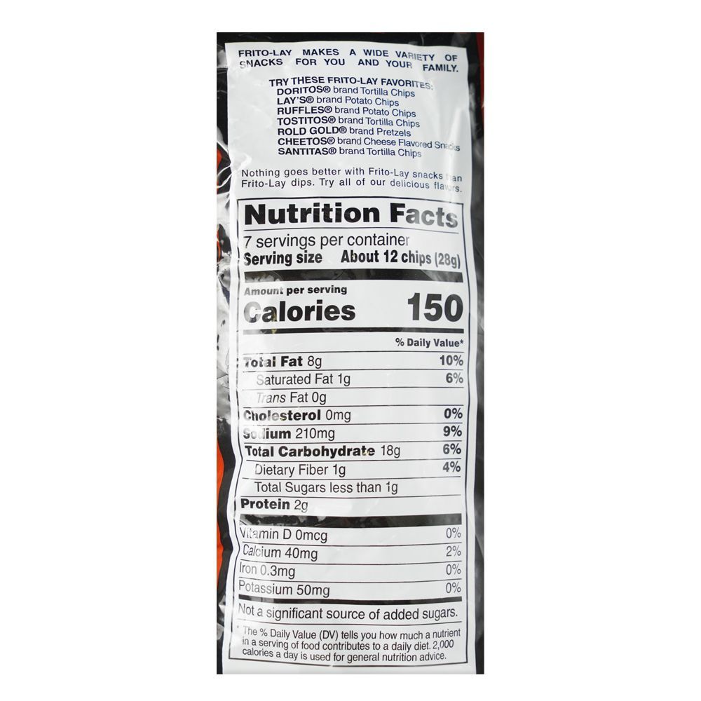 Buy Doritos Nacho Cheese Snacks, 198.4g Online at Best Price in ...