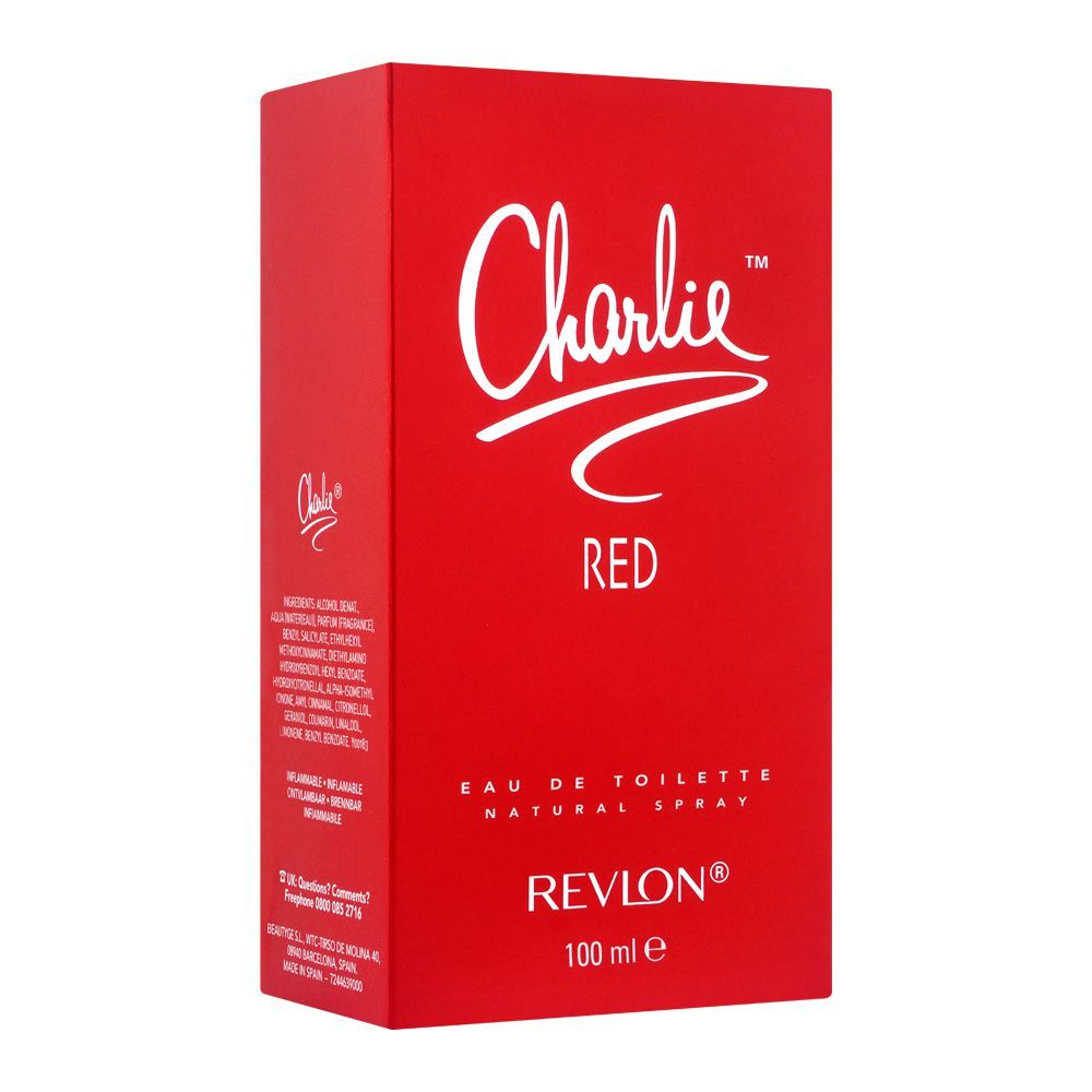 Buy Revlon Charlie Red EDT, 100ml Online at Best Price in Pakistan ...