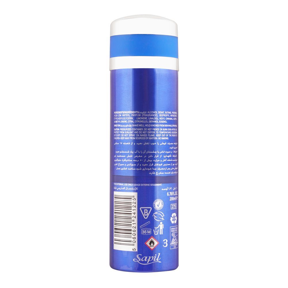 Buy Sapil Nice Feeling For Men Perfumed Deodorant Spray, 200ml Online ...