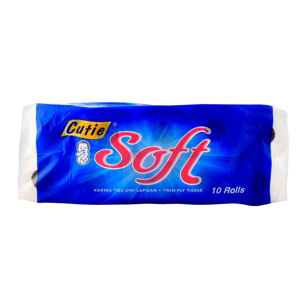 Order Cutie Soft Toilet Tissue Roll, 10-Pack Online at Special Price in Pakistan - Naheed.pk