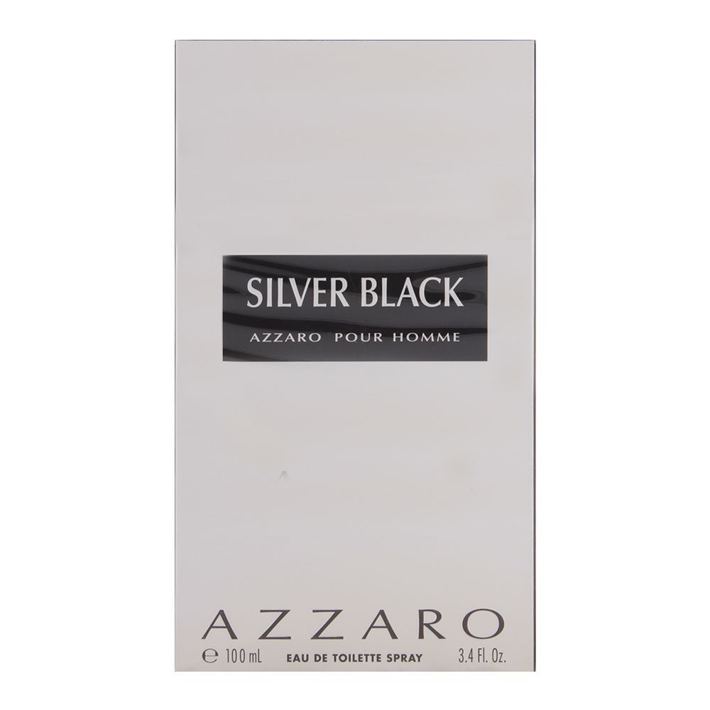 Buy Azzaro Silver Black Pour Homme Eau de Toilette 100ml Online at ...
