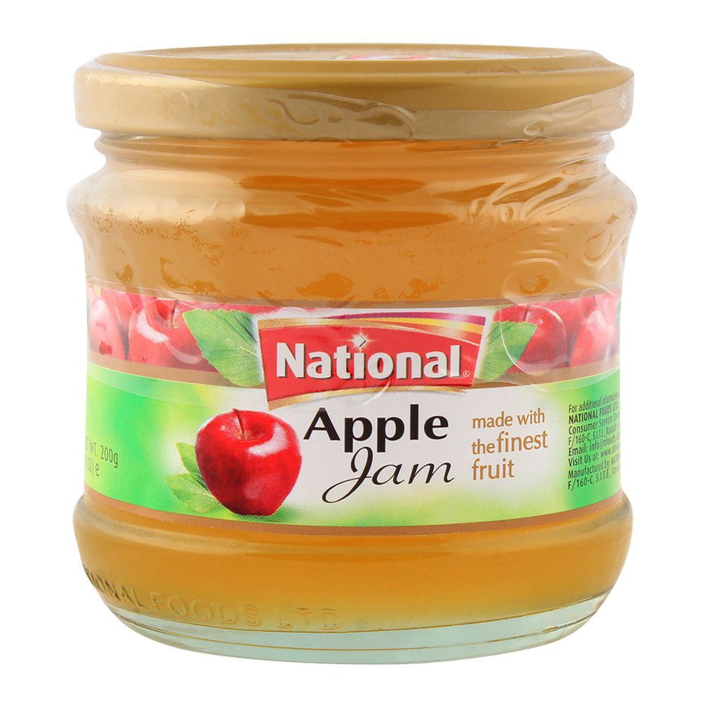 Buy National Apple Jam 200gm Online at Best Price in Pakistan - Naheed.pk
