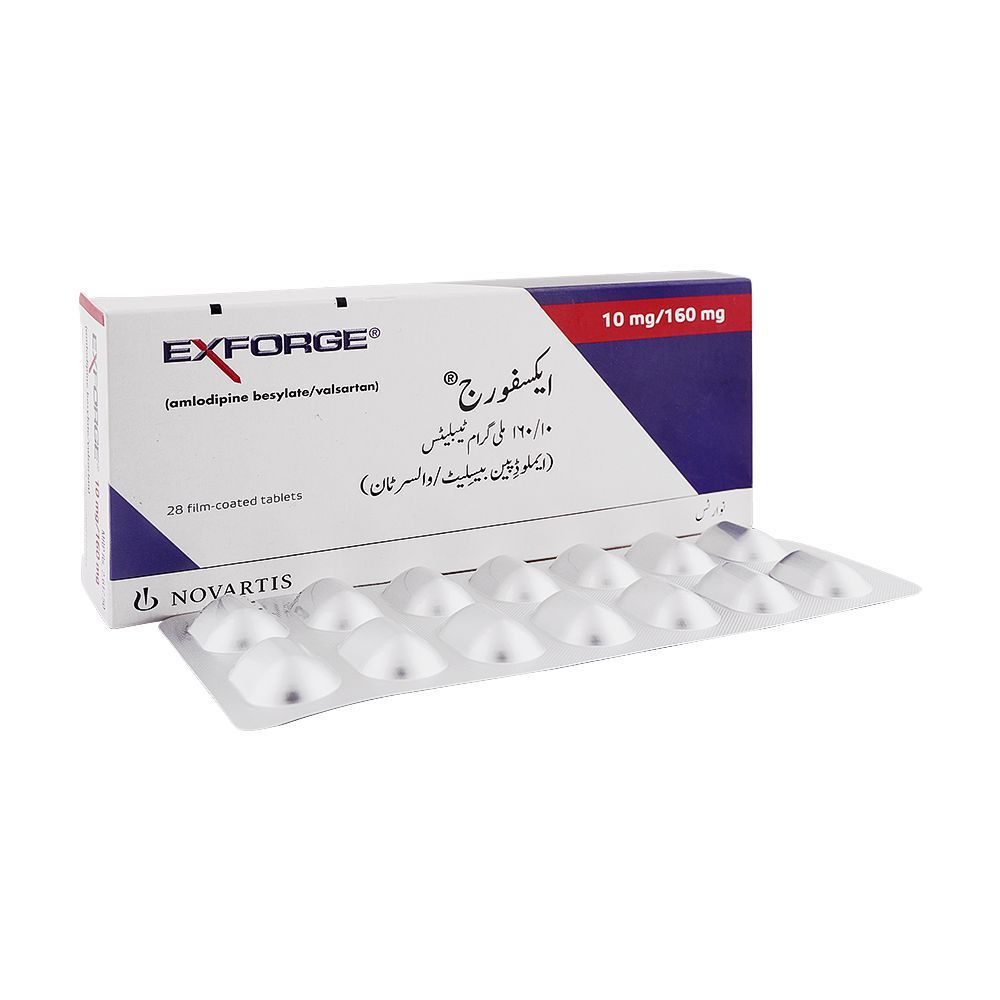 Order Novartis Pharmaceuticals Exforge Tablet, 10mg/160mg, 28-Pack ...
