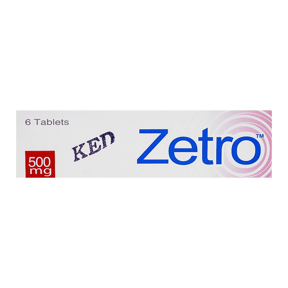 Purchase Getz Pharma Zetro Tablet, 500mg, 6-Pack Online at Special ...