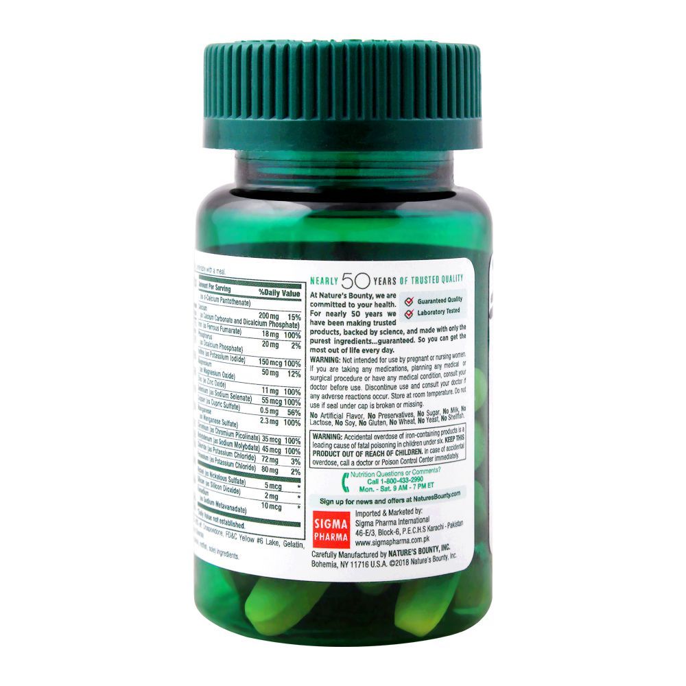 Order Nature's Bounty ABC Plus, 30 Tablets, Multi Vitamin + Multi ...