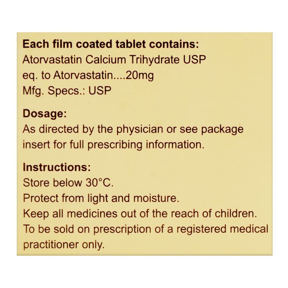 Buy High-Q Pharmaceuticals Stat-A Tablet, 20mg, 14-Pack Online at Best ...