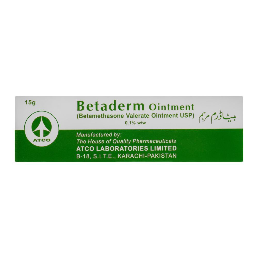 Order ATCO Laboratories Betaderm Cream, 15g Online at Best Price in ...