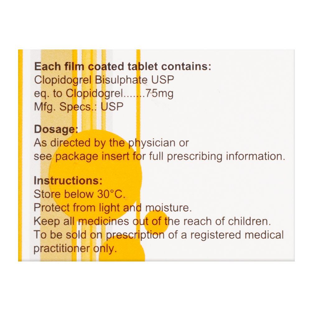 Order High-Q Pharmaceuticals Platlo Tablet, 75mg, 14-Pack Online at ...