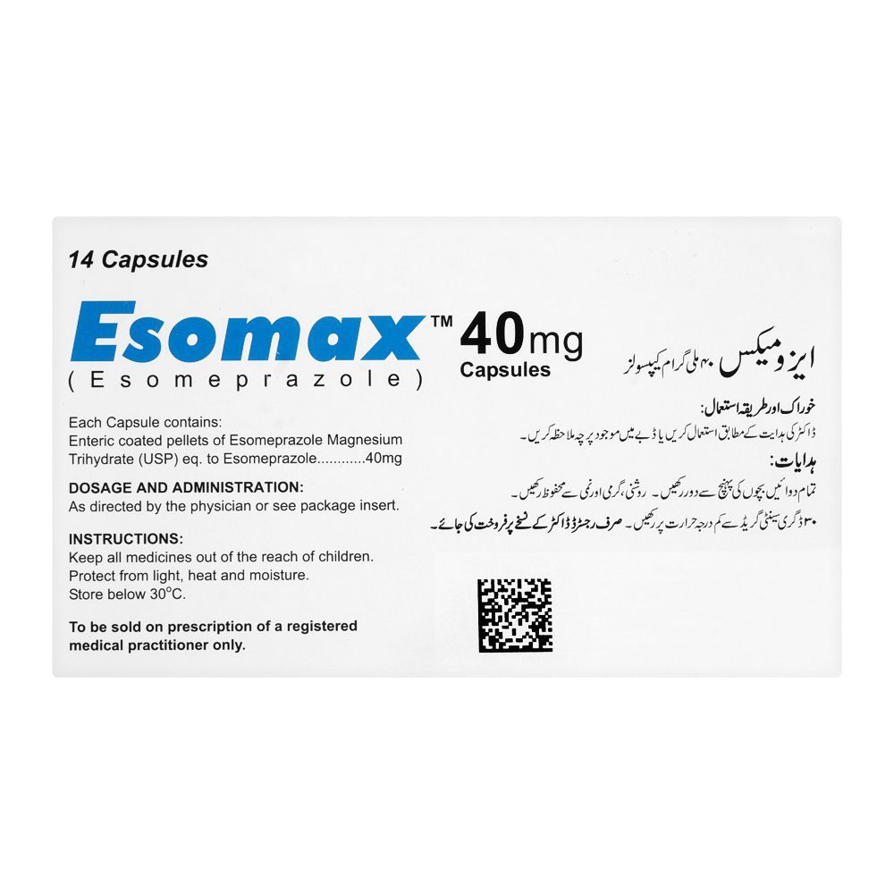 Purchase Martin Dow Esomax Capsule, 40mg, 14-Pack Online at Special ...
