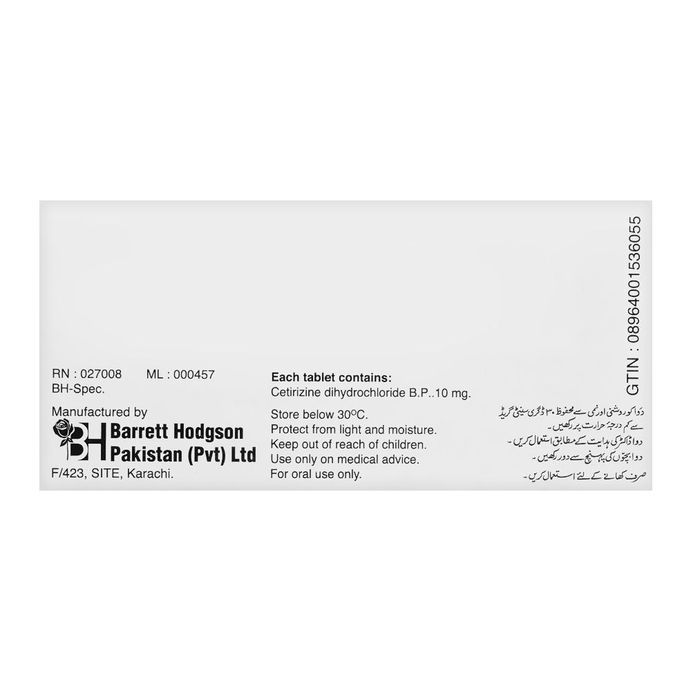Buy Barrett Hodgson Gixer Tablet, 10mg, 10-Pack Online at Special Price ...