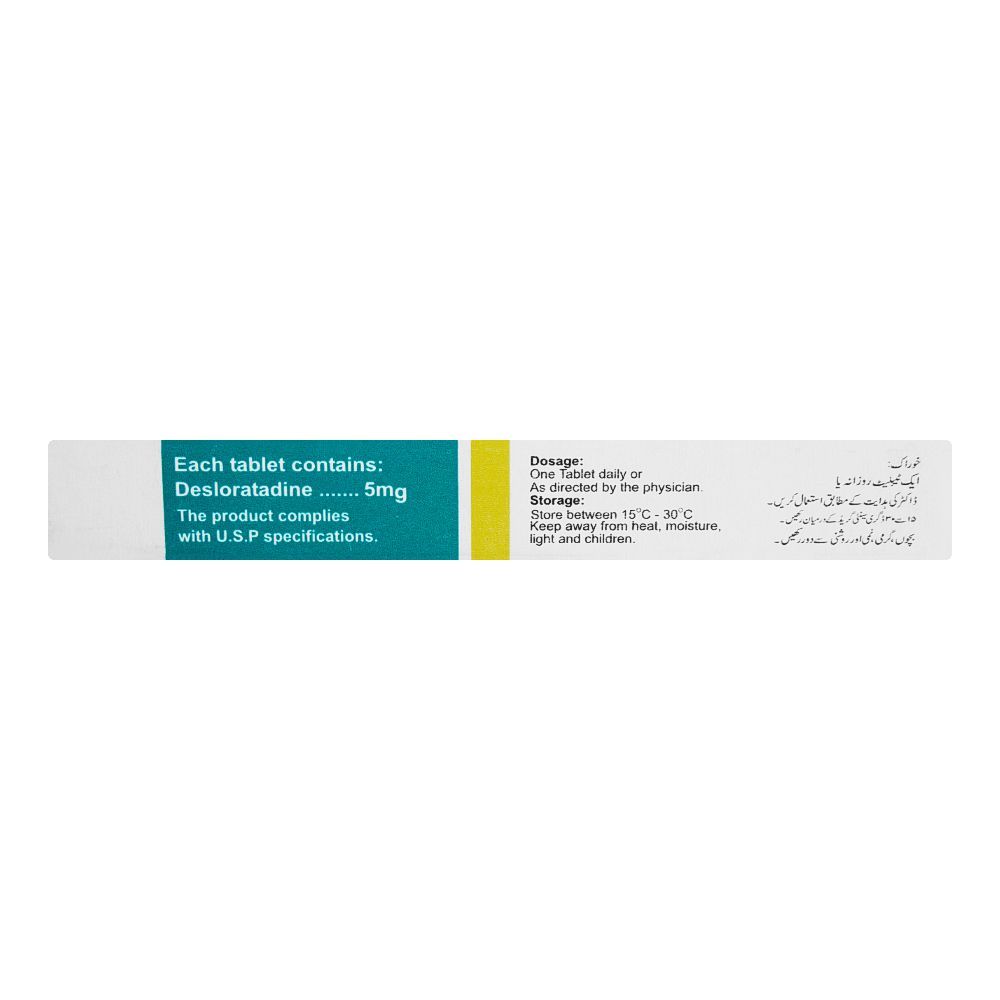 Order Continental Pharmaceuticals Desora Tablet, 5mg, 10 Tablets Online at Best Price in ...