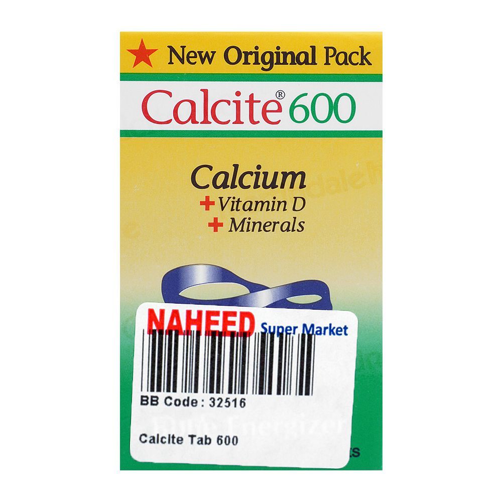 Order Gemini Pharmaceutical Calcite-600 Tablet, 30-Pack Online at ...