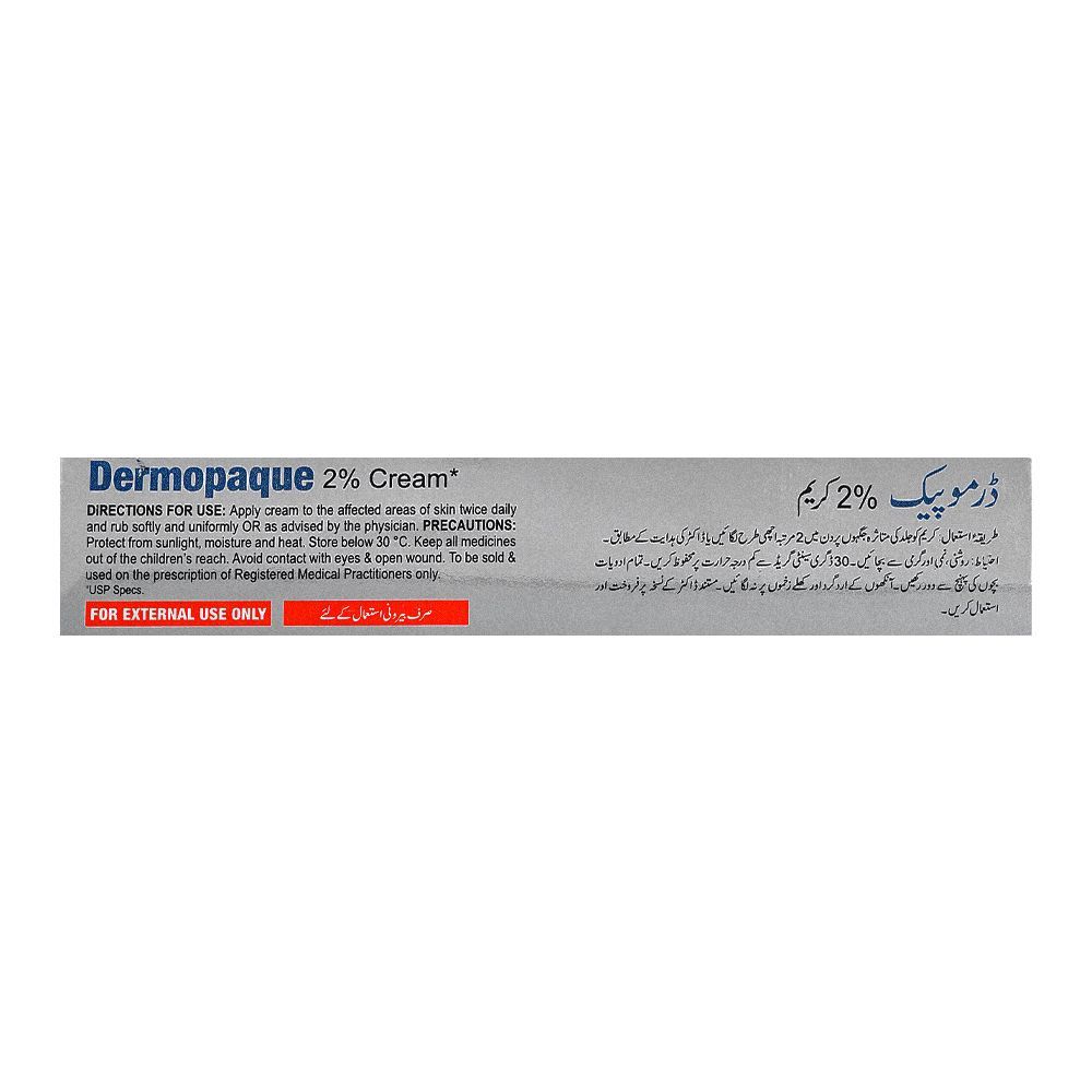 Buy Dermopaque 2% Cream, 20mg Online at Special Price in Pakistan ...