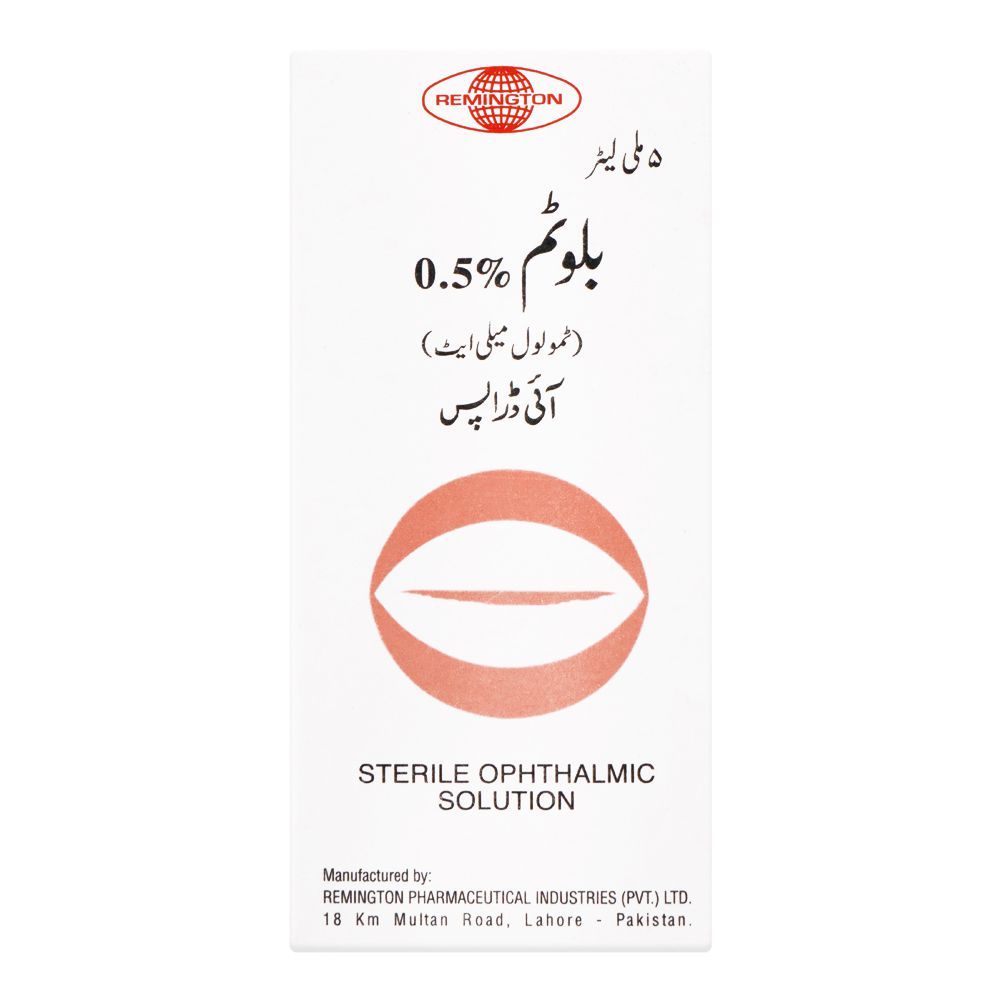 Buy Remington Pharmaceuticals Blotim Eye Drops, 5ml Online at Special ...