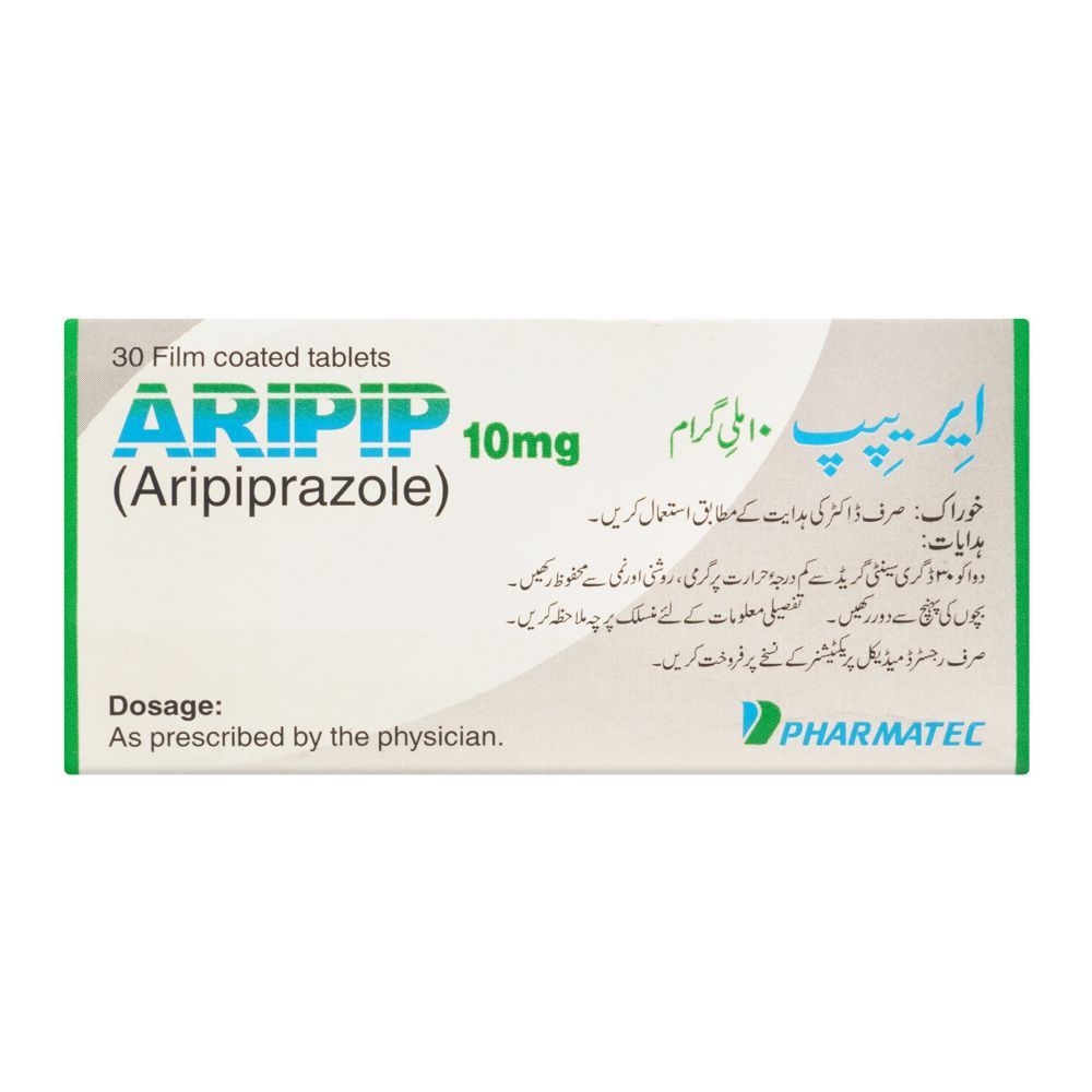 Purchase Pharmatec Aripip Tablet, 10mg, 30-Pack Online at Best Price in ...