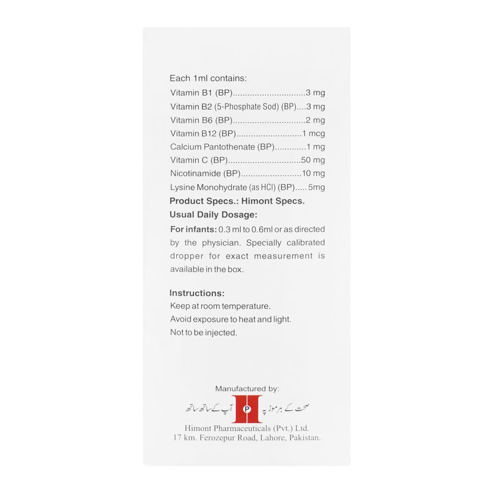 Order Enervit Drops, 20ml Online at Best Price in Pakistan - Naheed.pk