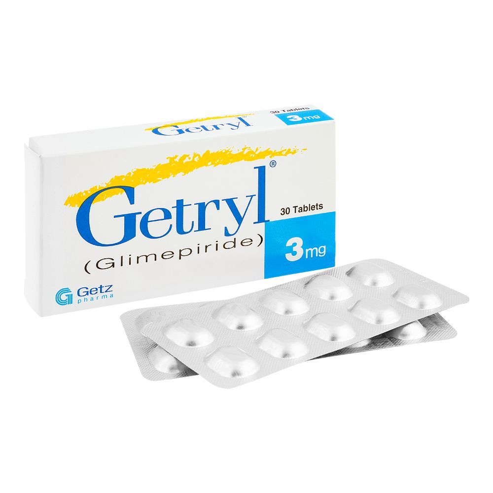 Purchase Getz Pharma Getryl Tablet, 3mg, 30-Pack Online at Special ...