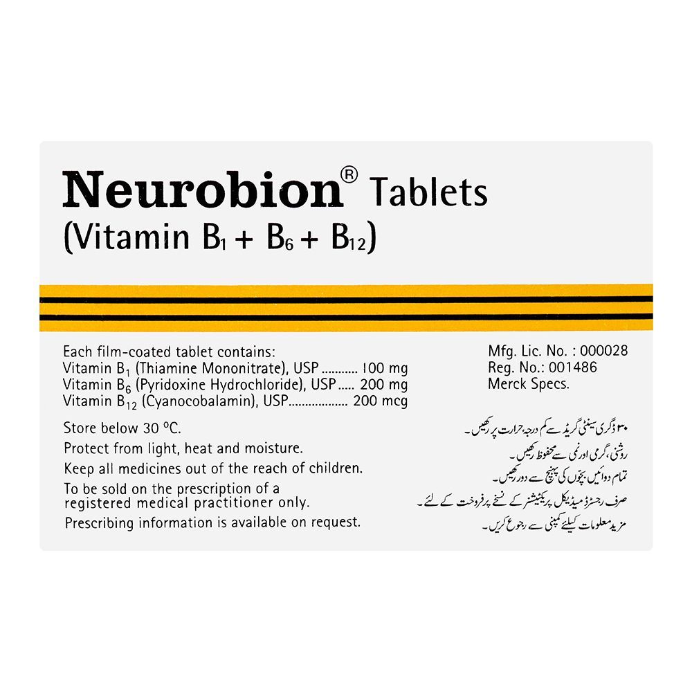 Buy Martin Dow Neurobion Tablet, 1-Strip Online at Best Price in ...