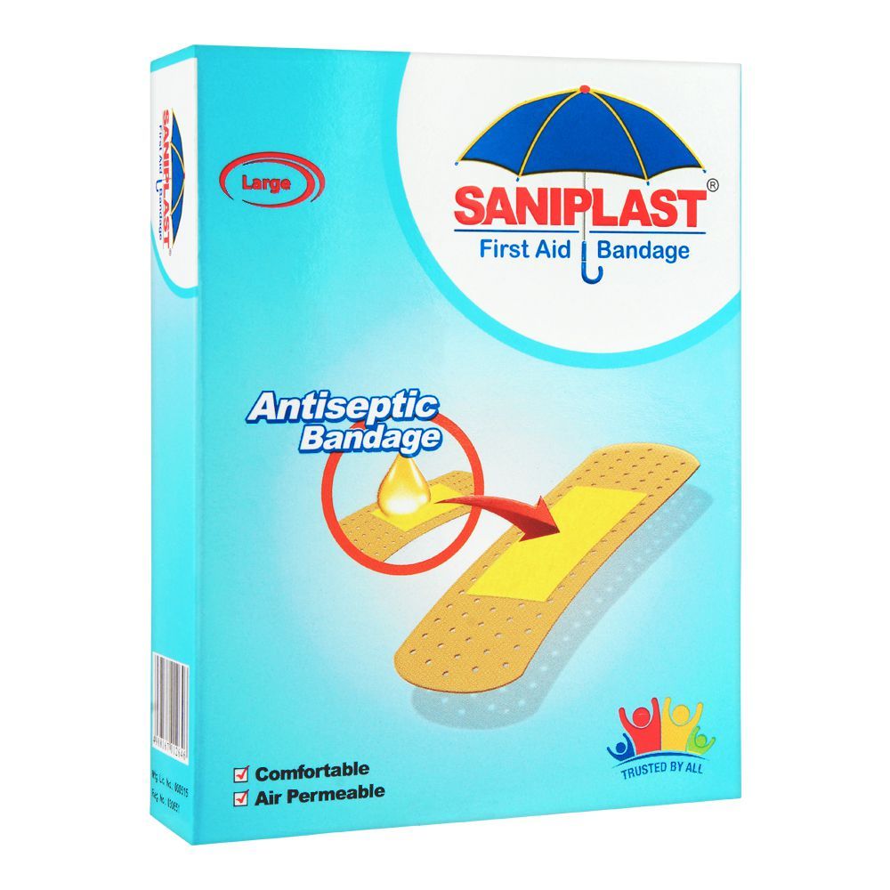 Purchase Saniplast First Aid Antiseptic Bandage, Large, 20-Pack Online ...