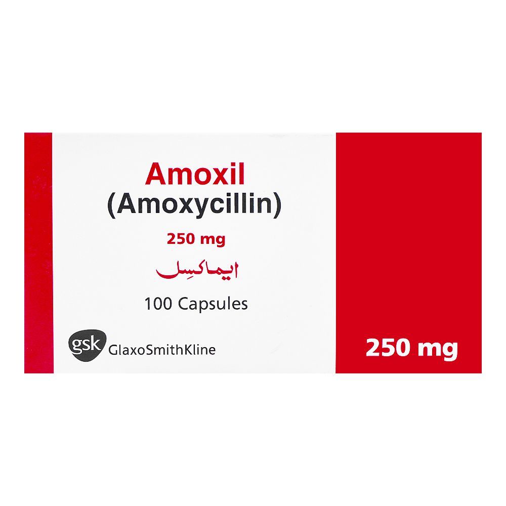 Purchase GSK Amoxil Capsule, 250mg, 1-Strip Online at Best Price in ...