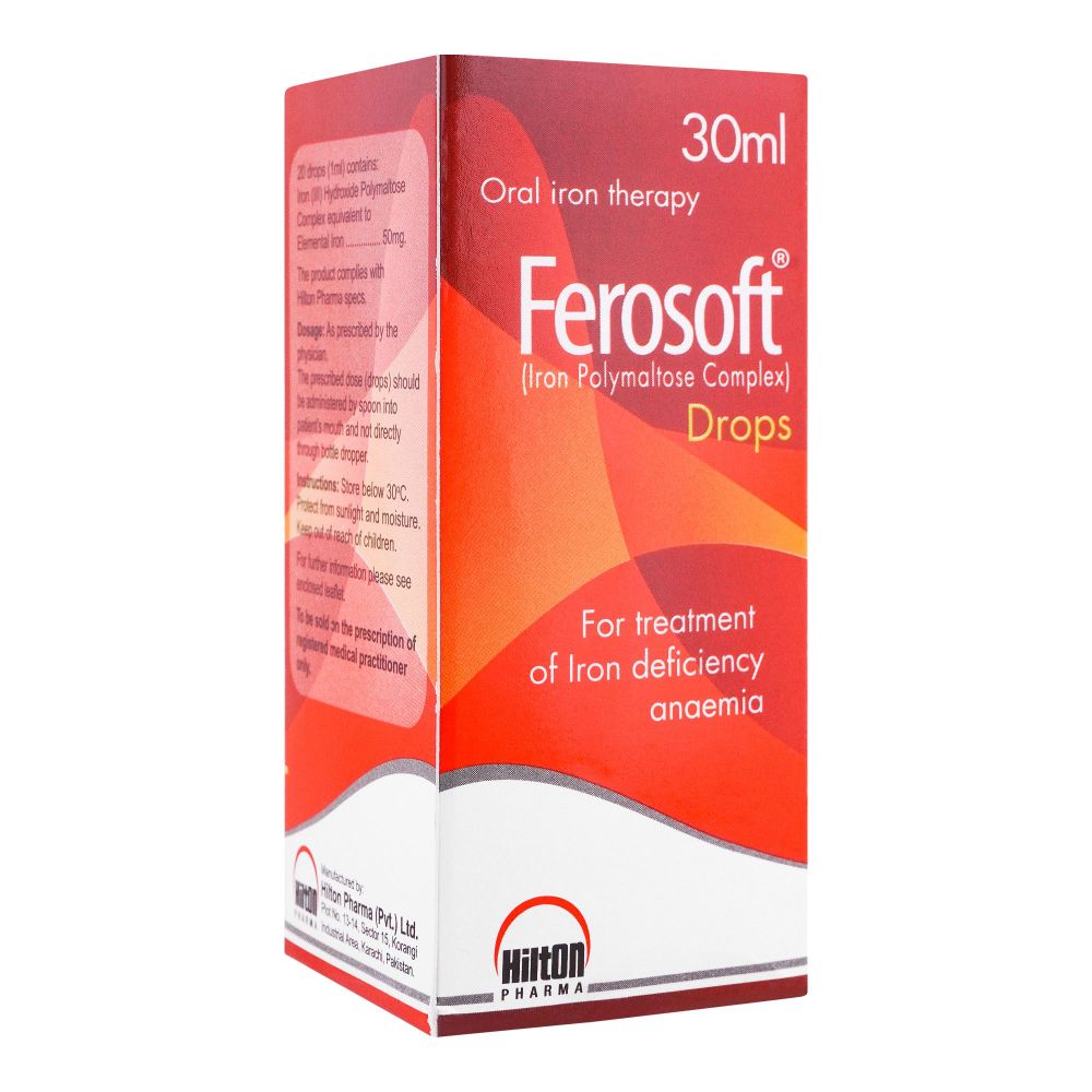 Buy Hilton Pharma Ferosoft Drop, 30ml Online at Special Price in ...