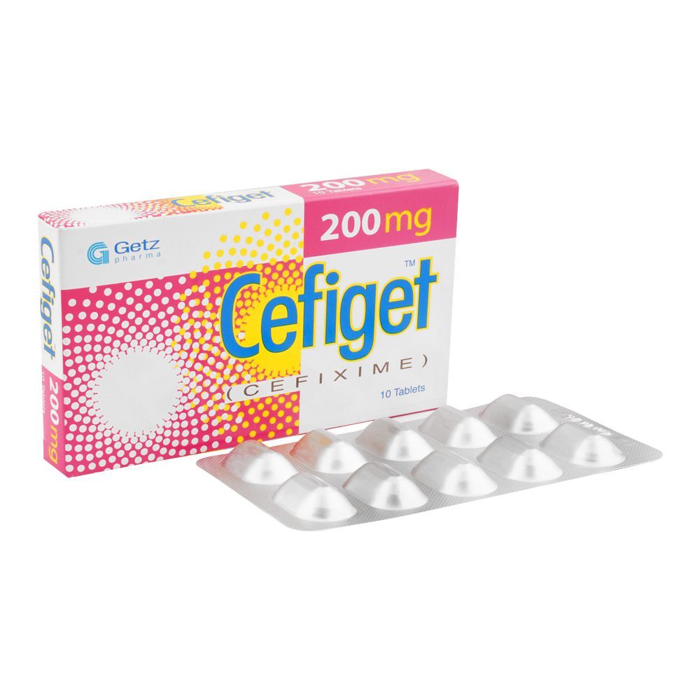 Buy Getz Pharma Cefiget Tablet, 200mg, 10-Pack Online at Special Price ...