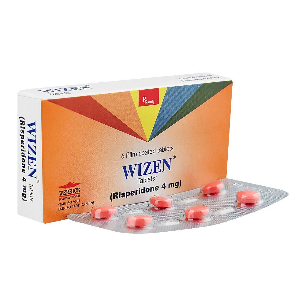 Werrick Pharmaceuticals Wizen Tablet, 4mg, 6-Pack