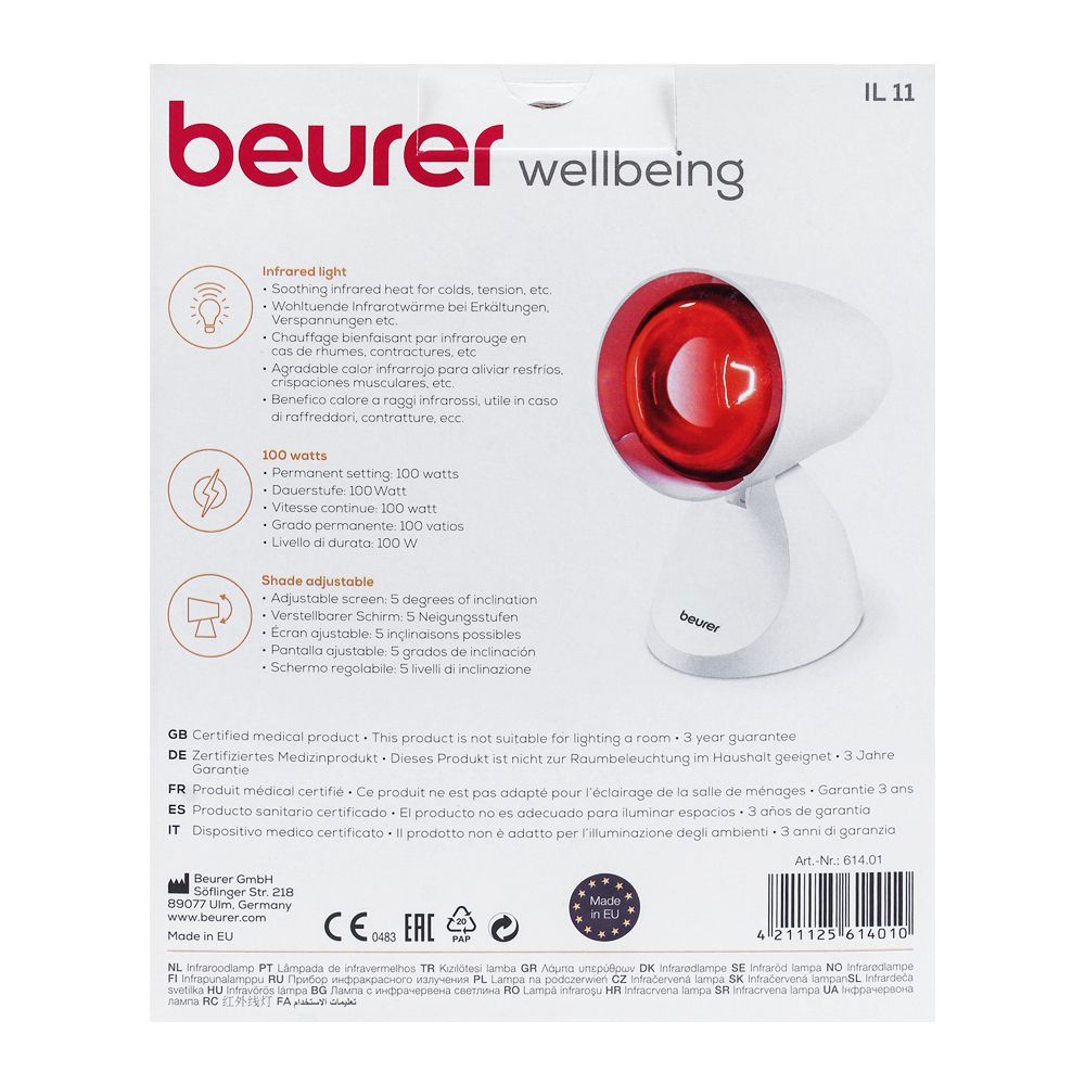 Purchase Beurer Infrared Lamp, IL 11 Online at Best Price in Pakistan ...